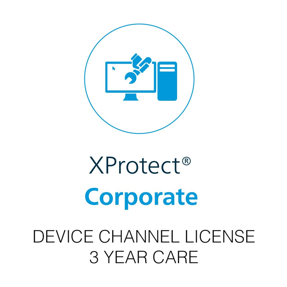 Milestone XProtect Corporate Device License - 3 Year Care Plus