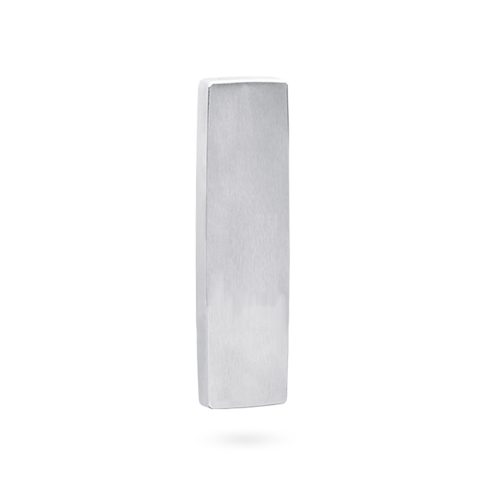 Assa Abloy L1807SC EXT SQ End Plate - Satin Chrome