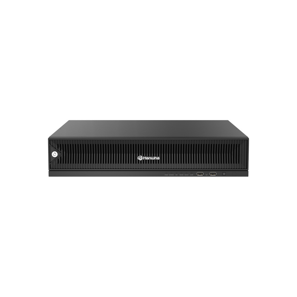 Wisenet AI 32 CH NVR 520 Mbps 8 SATA No HDD With Raid 5/6