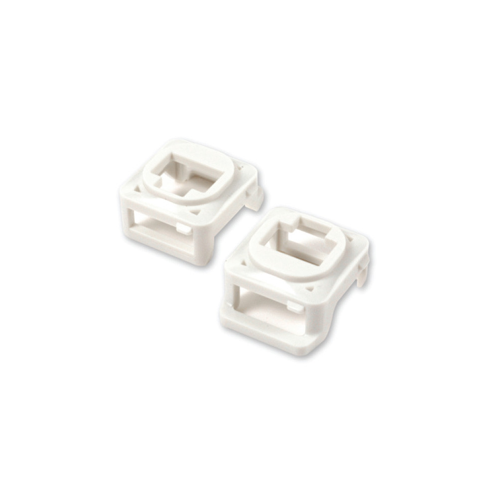 SIE MAX Faceplate Adapter Clipsal Keystone White 10-Pack