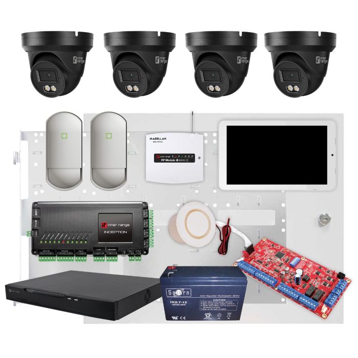 IR Inception Express - Intrusion 8+8 RF Kit - LCD W 8Ch B