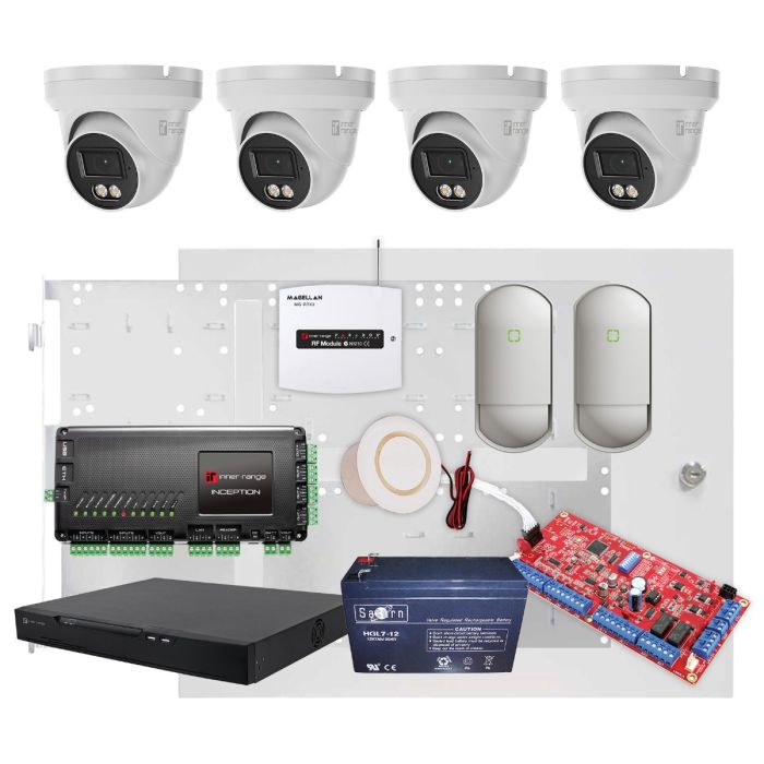 IR Inception Express - Intrusion 8+8 RF Kit - 8Ch W