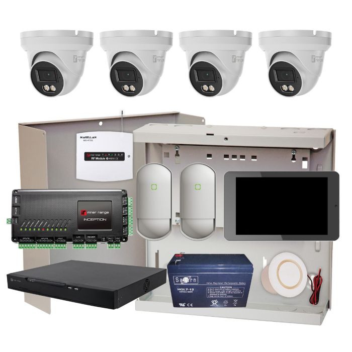 IR Inception Express - Intrusion 8 RF Kit - LCD B 8Ch W