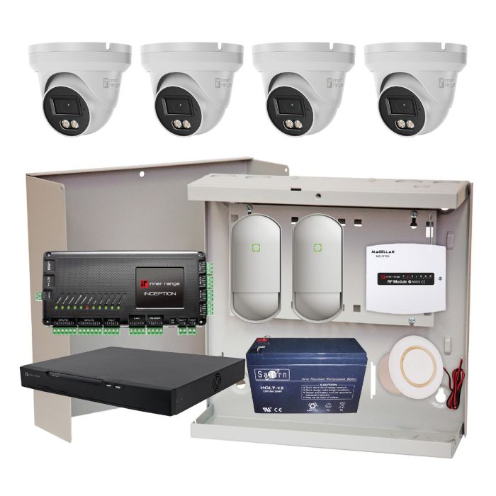 IR Inception Express - Intrusion 8 RF Kit - 8Ch W