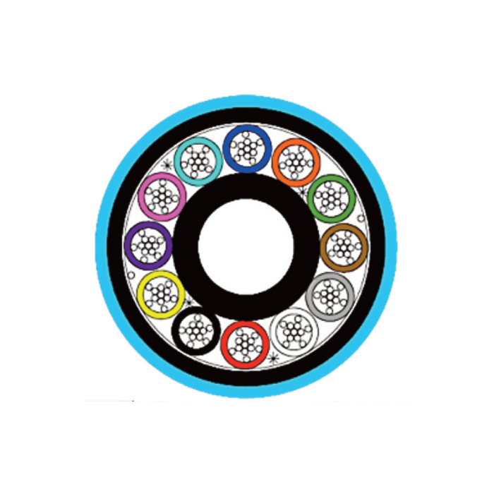 SIE XGLO Fibre Cable 12F Singlemode OS1 OS3 Blue