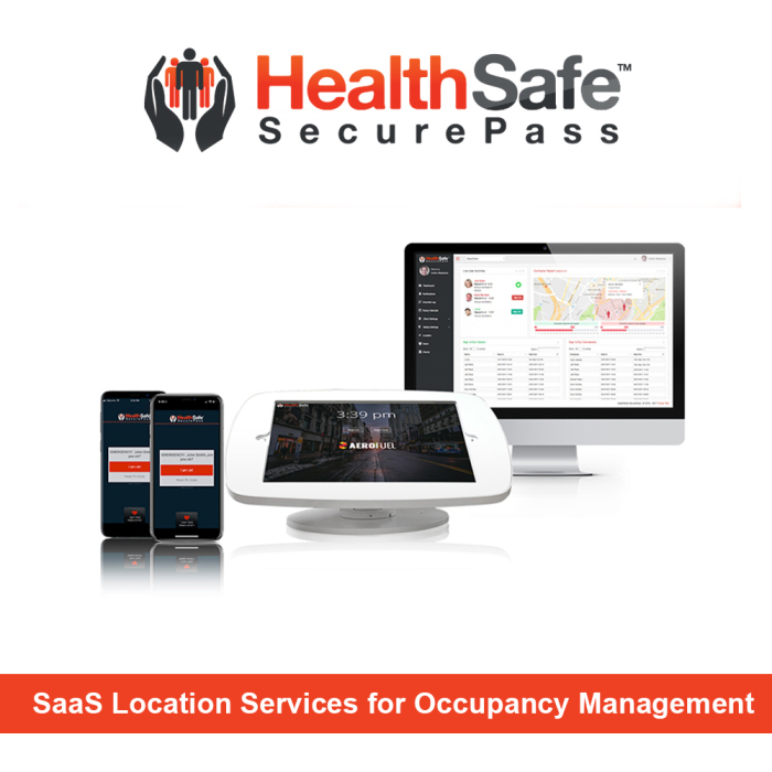 HealthSafe BluVision Bluzone SaaS Location Services for Occupancy ...