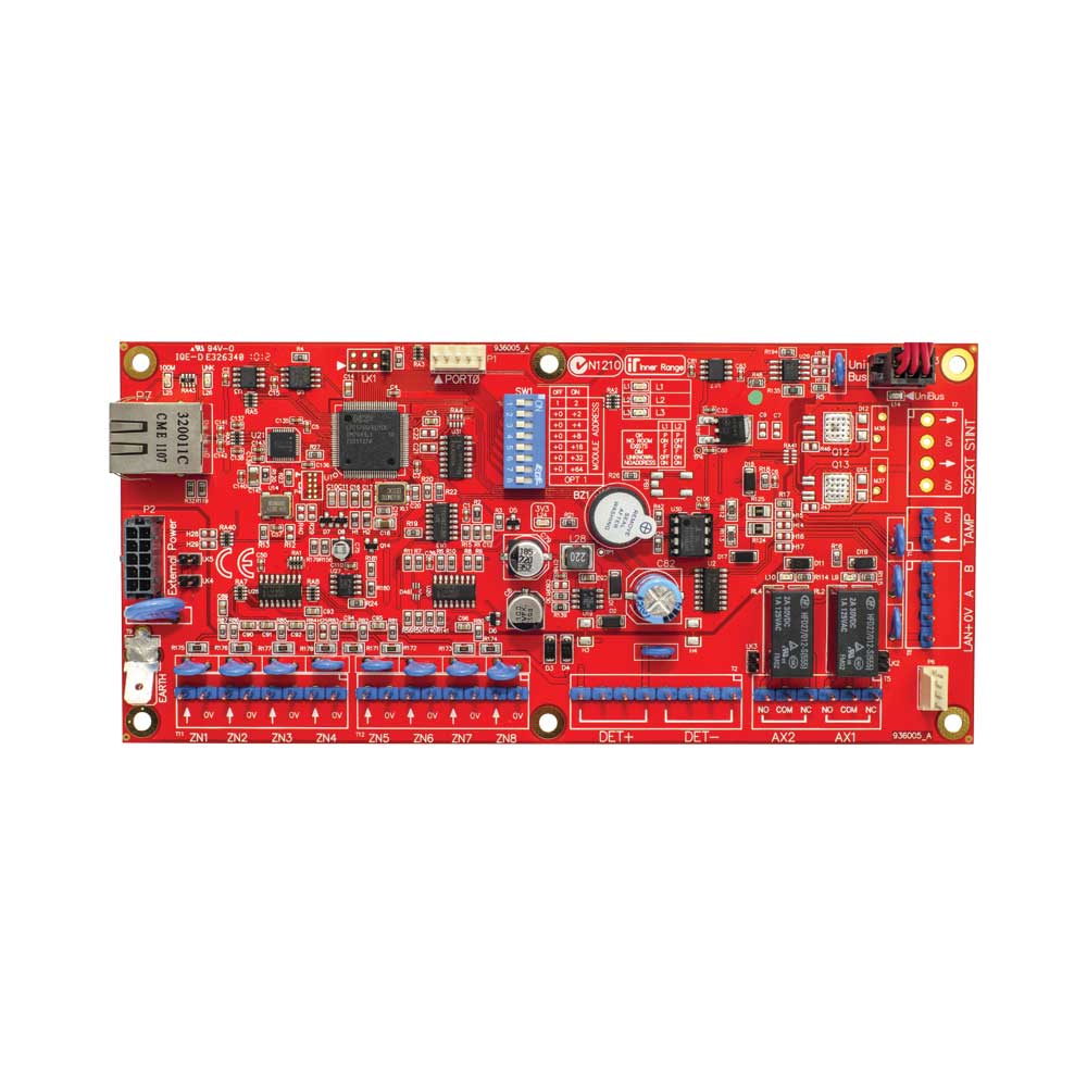 Inner Range Integriti 8 Zone LAN Expander - PCB